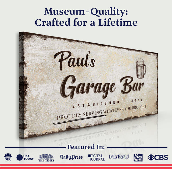 Garage Bar Sign VIII – Lovecup.com